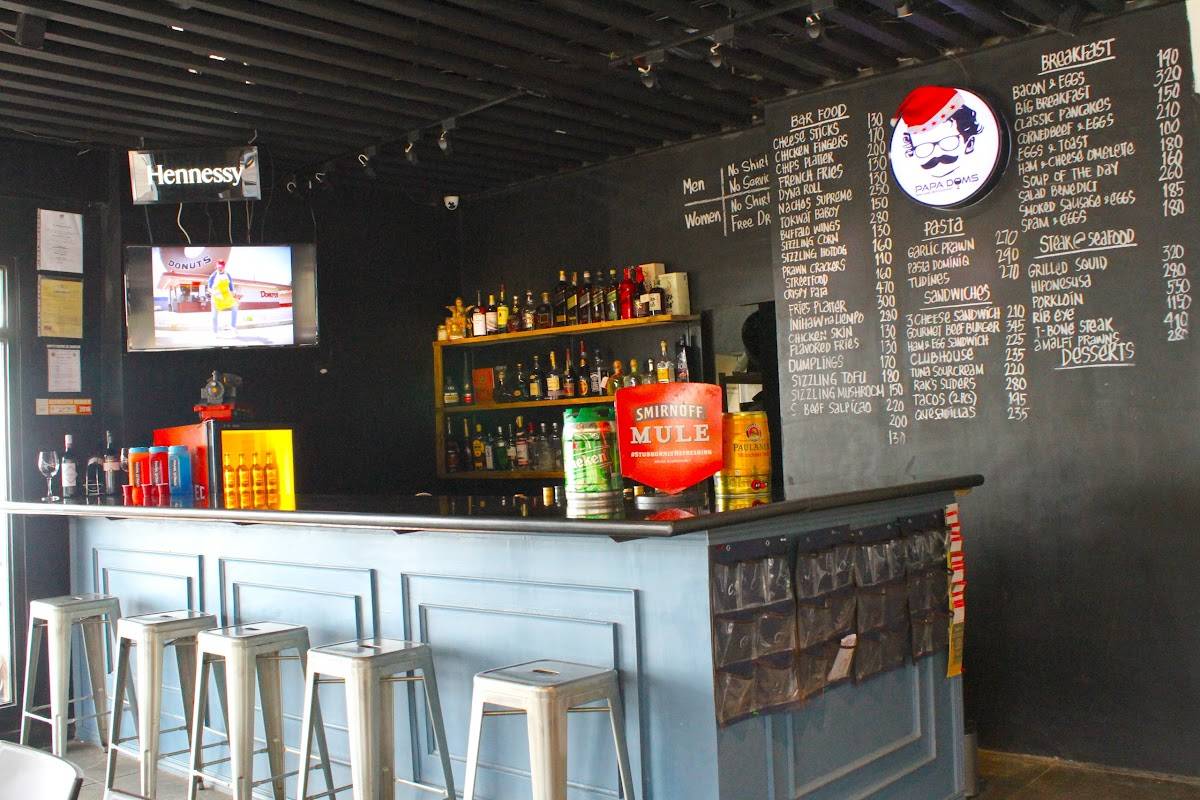 Menu at Papa Doms Bar and Restaurant - Tagaytay, Tagaytay