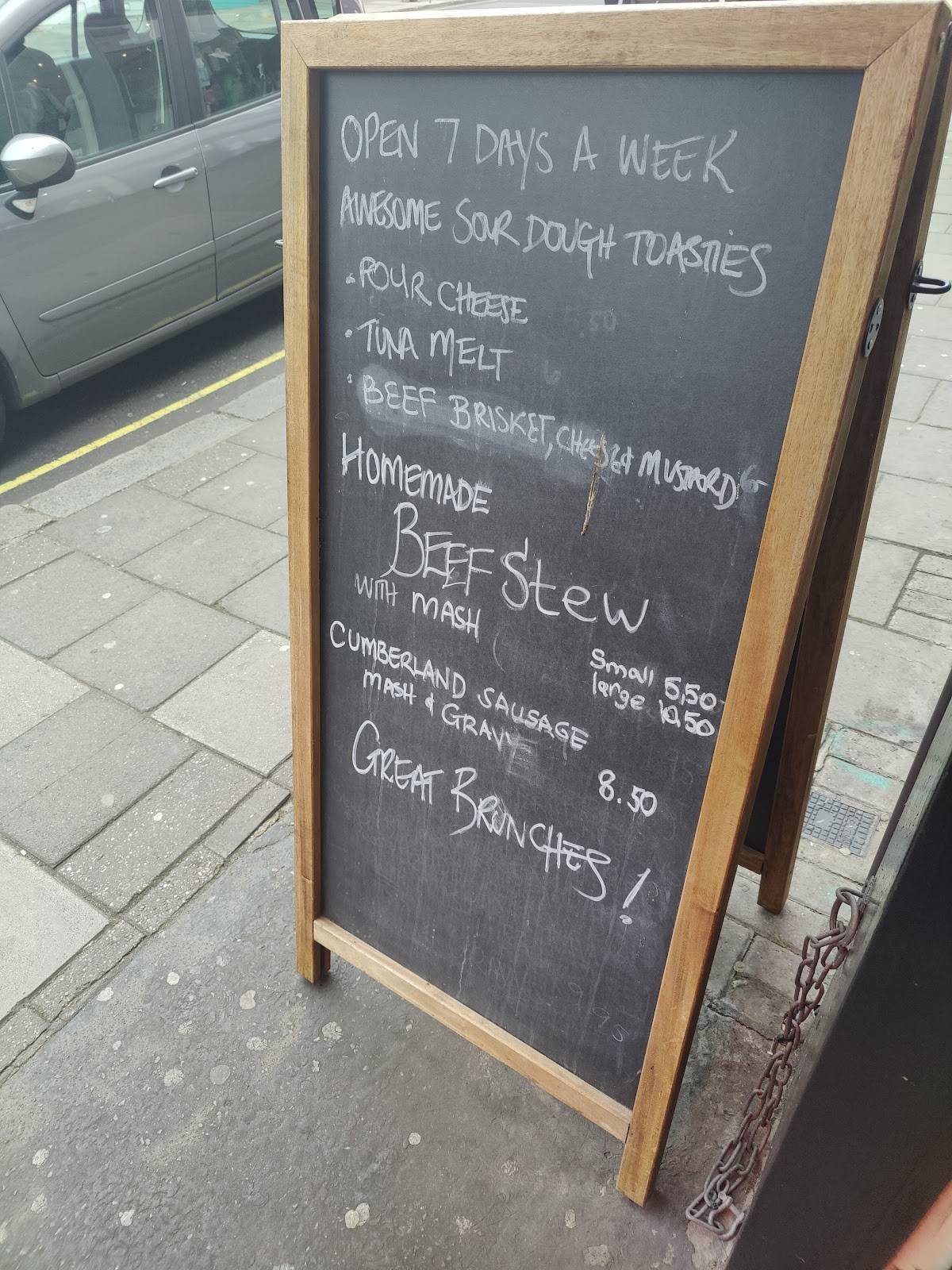 Menu at Pimlico Fresh cafe, London, 86-87 Wilton Rd