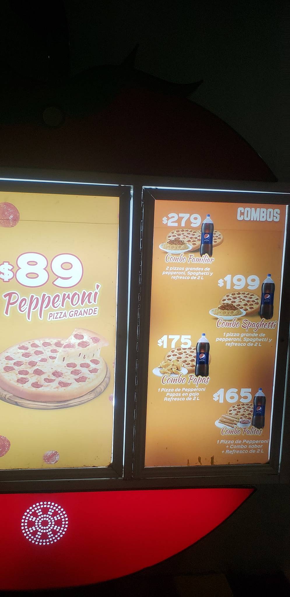 Menu at Pizza Deprizza restaurant, Reynosa, Blvd.las Fuentes