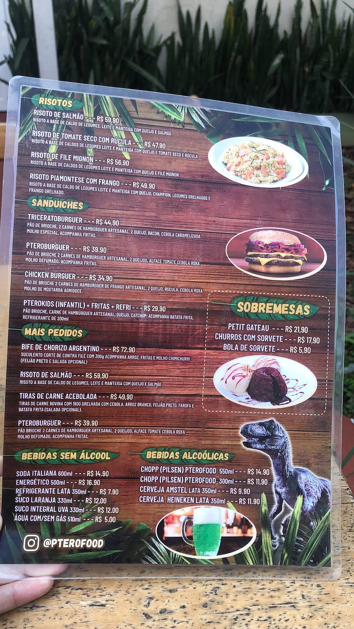 Menu em Ptero Food - Lanchonete e Restaurante, Foz do Iguaçu