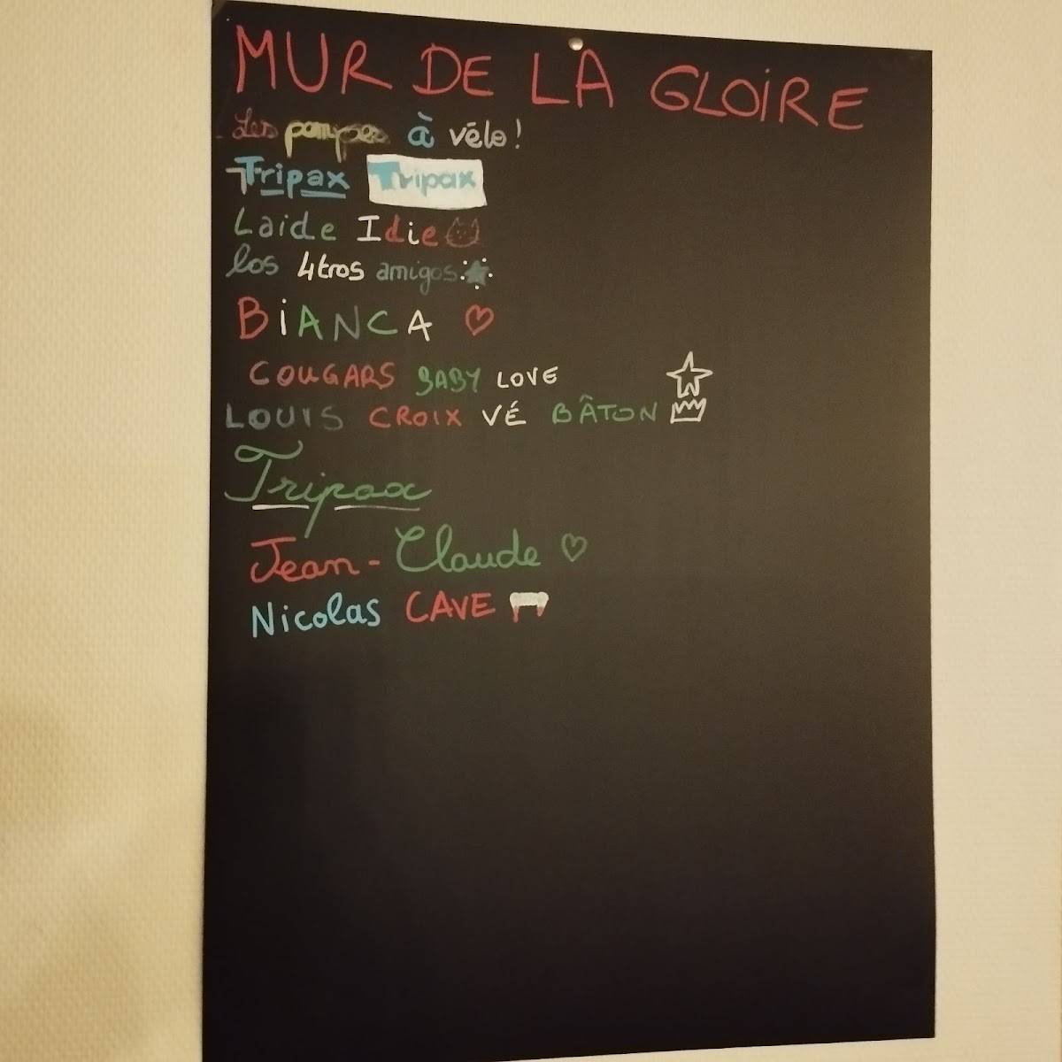 Menu at Shark Poule pub & bar, Brest