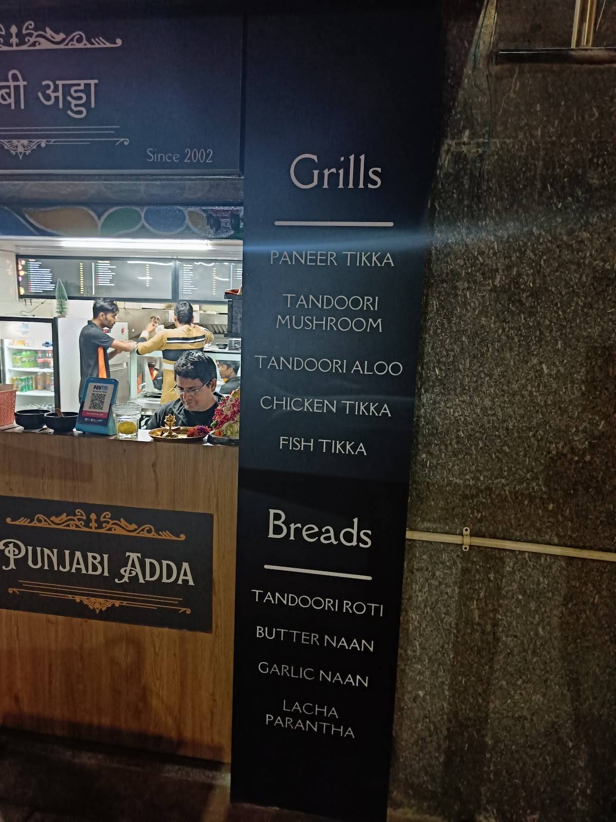 Menu at Authentic Punjabi Adda - North Indian Food, Bengaluru