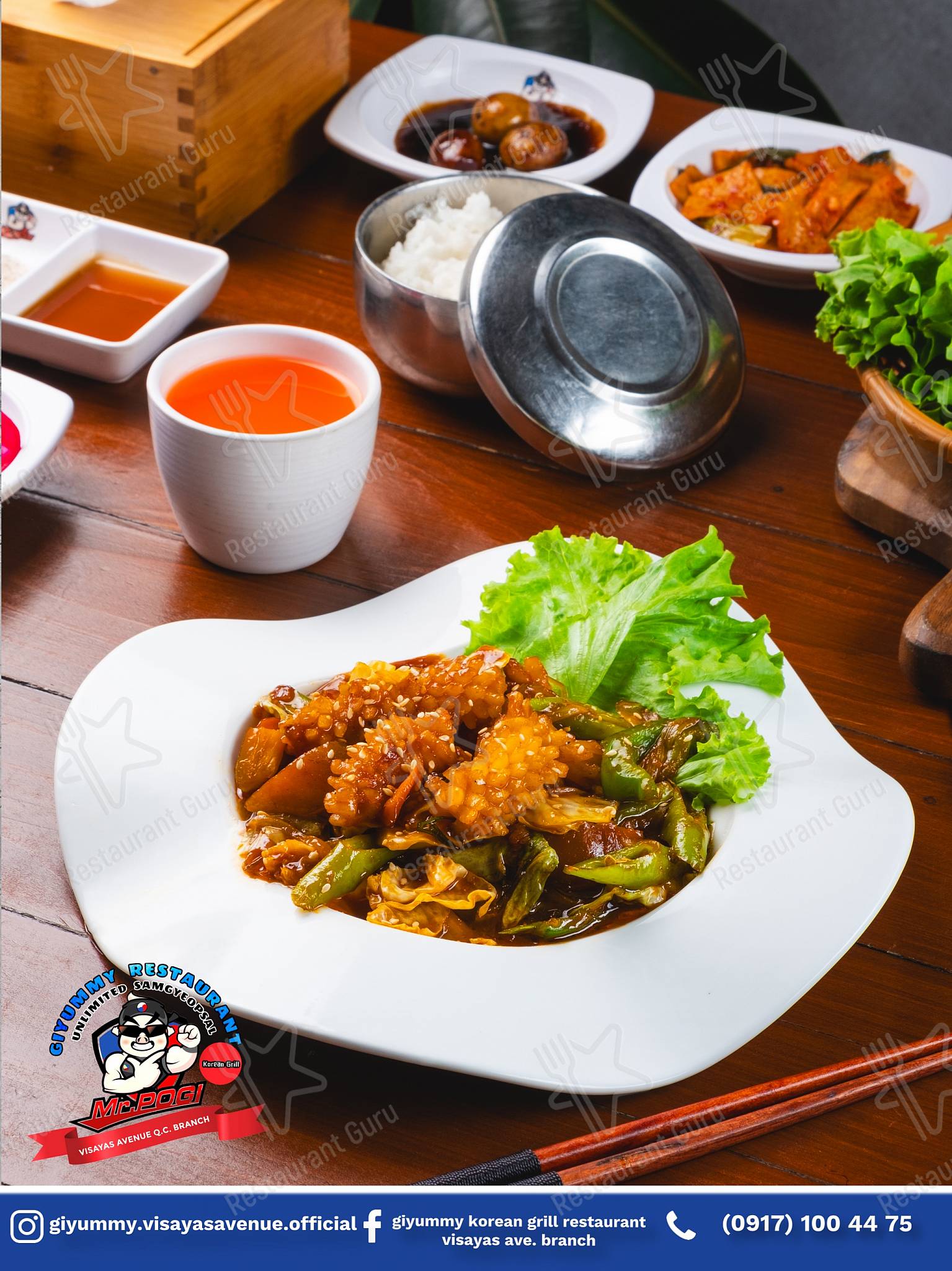 Menu at Giyummy Korean Grill Restaurant Visayas Avenue, Quezon City