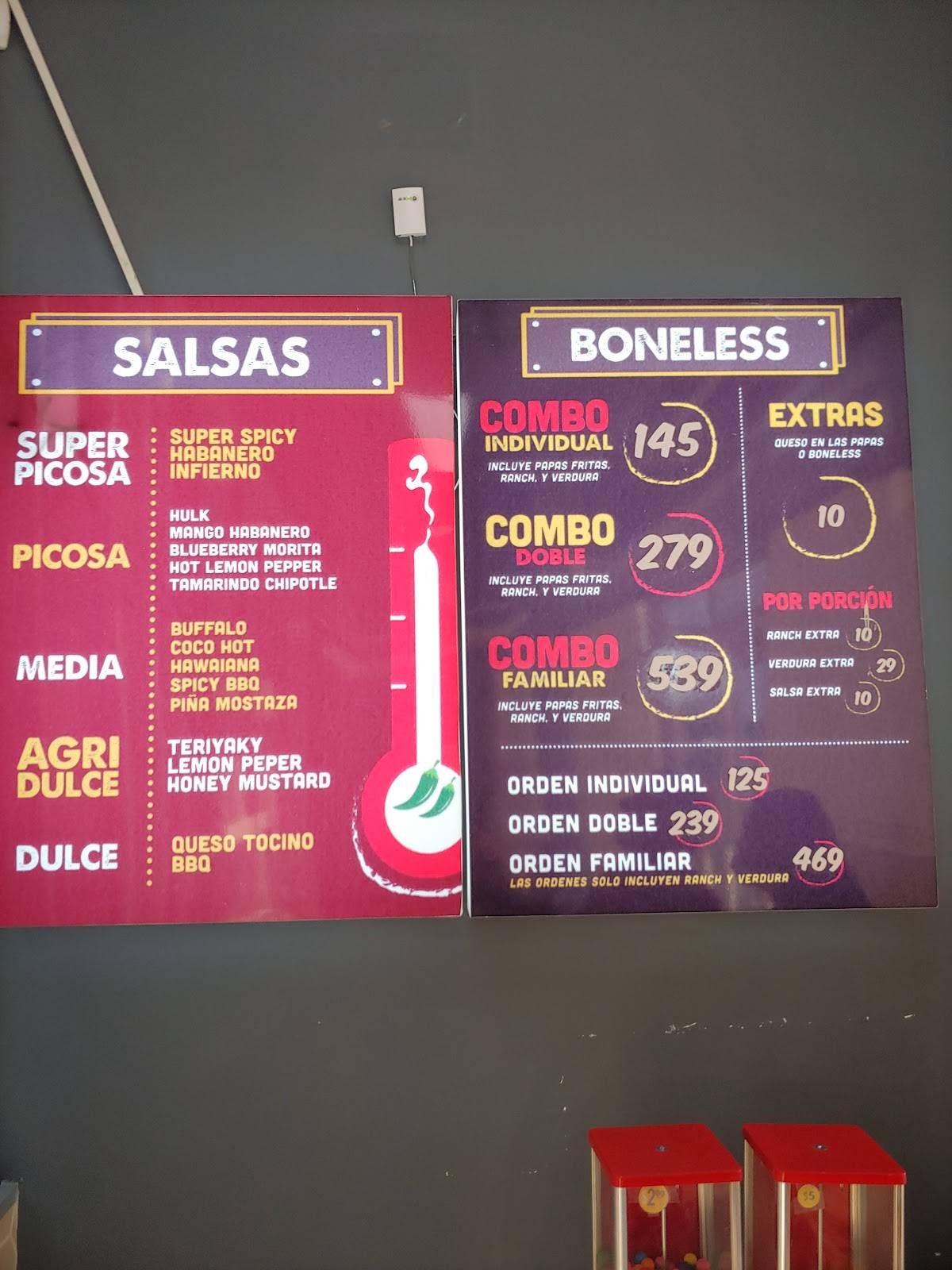 Carta del restaurante Alabama Fried Chicken, Ciudad Juarez, Ejercito y