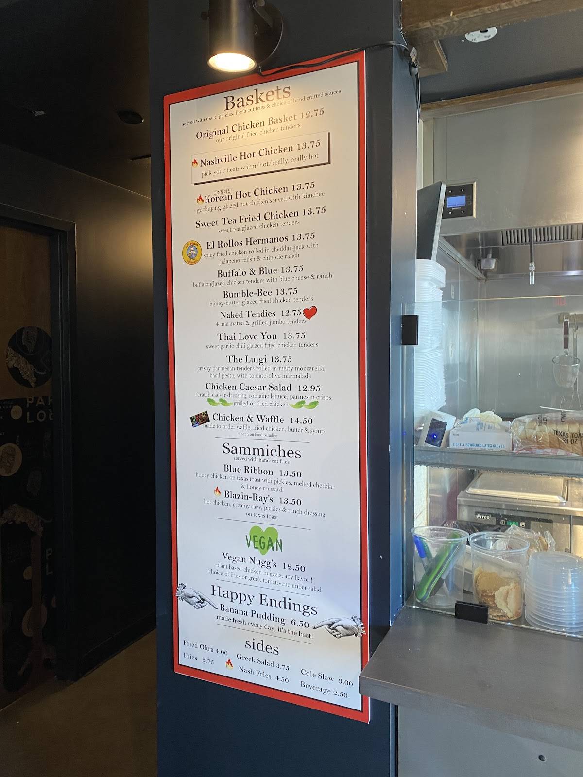 Menu at Chef Ray's Cafe, East Liverpool