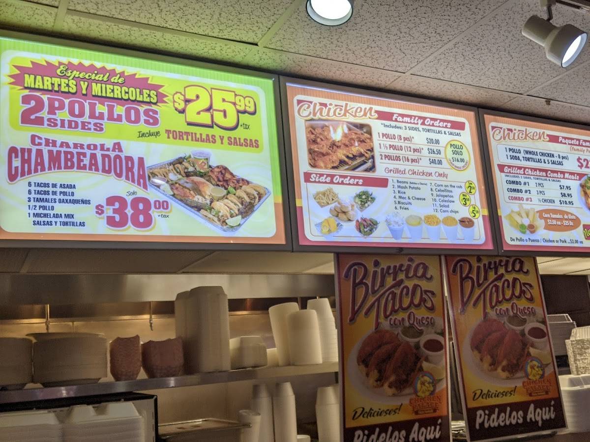Menu at Chicken Palace Sunset restaurant, Waukesha