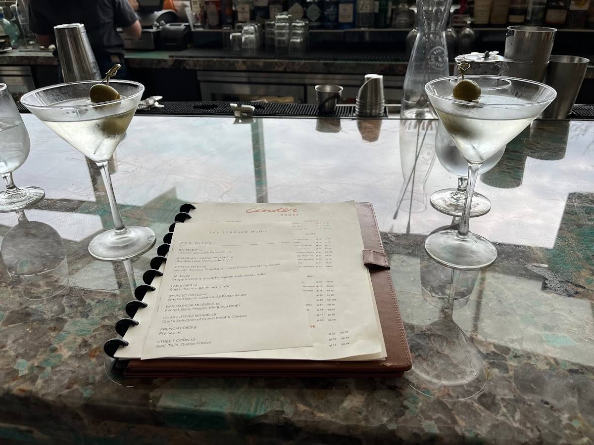 Menu at Cinder House and Bar, St. Louis, 999 N 2nd St