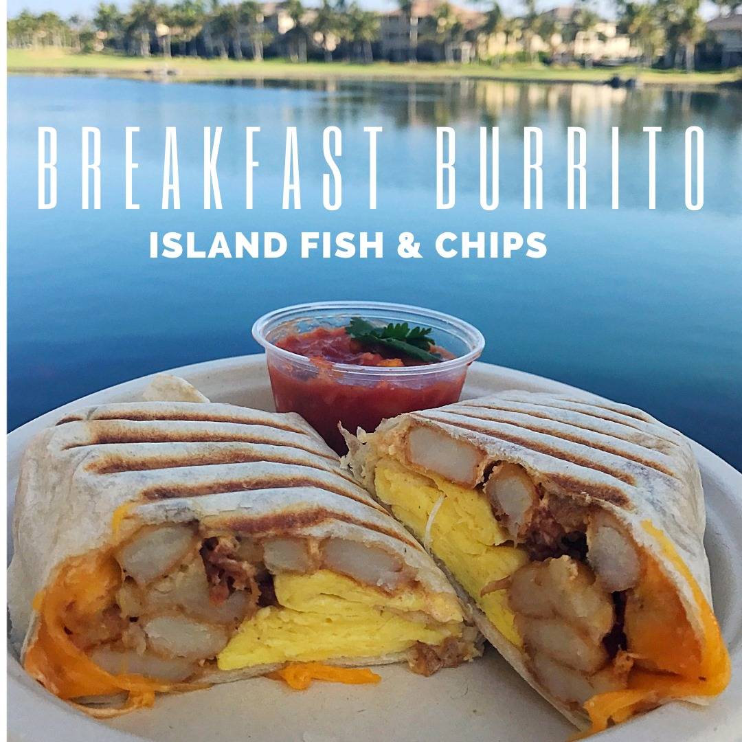 Menu at Island fish and chips restaurant, Puako, 69-250 Waikoloa Beach ...