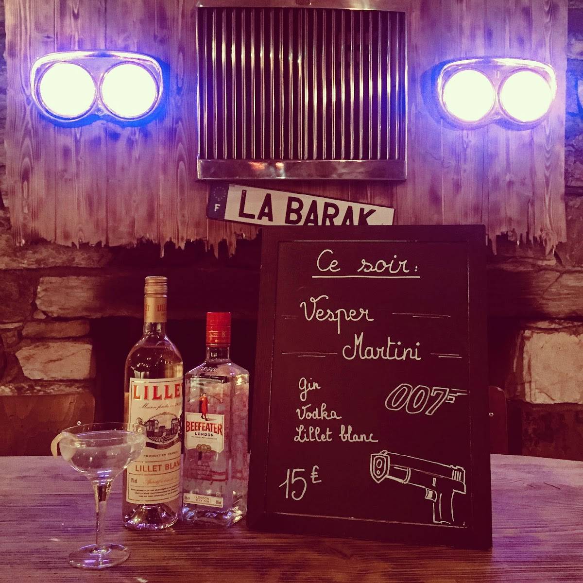 Menu au Restaurant La Baraque - Val d'Isère, Val-d'Isère, Avenue olympique