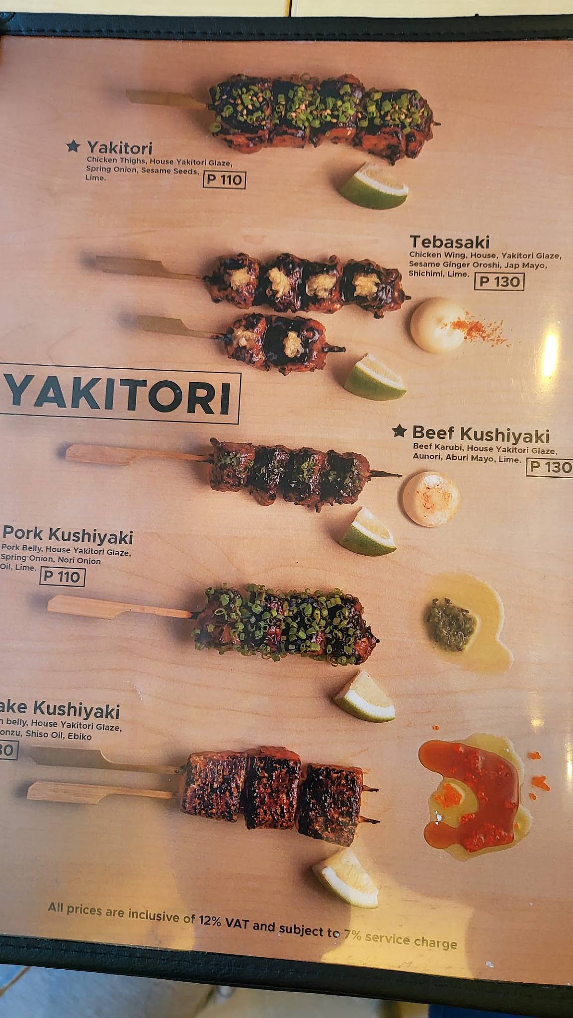 Menu at Ohayo Banawe Japanese Comfort Food restaurant, Quezon City