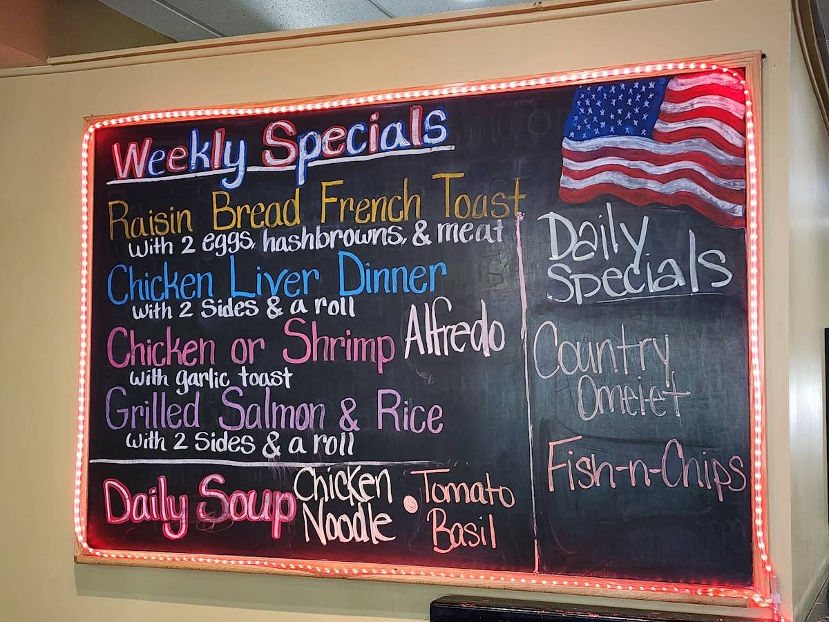 Menu at Silver Skillet Family Diner restaurant, Tulsa