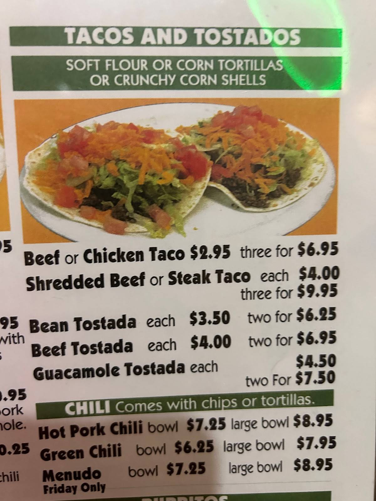 Menu at Ted'z Place Restaurant and Lounge, Commerce City