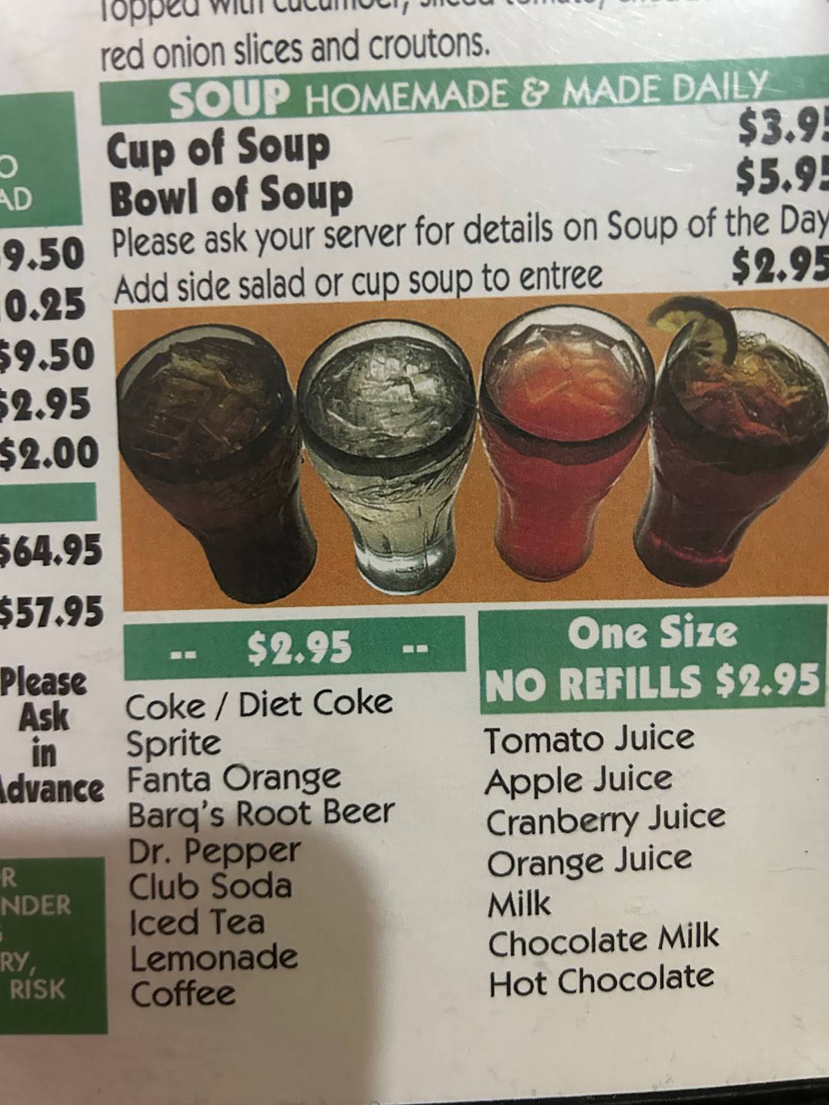 Menu at Ted'z Place Restaurant and Lounge, Commerce City