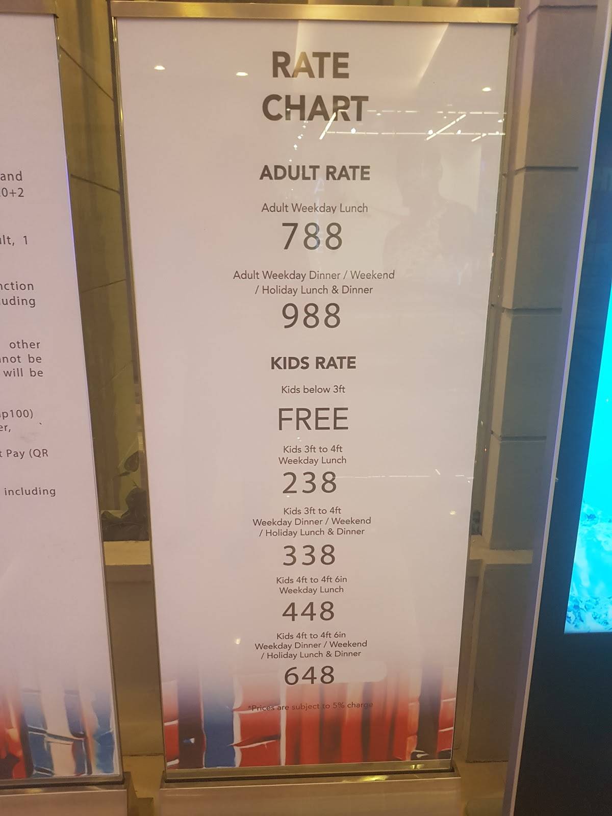 Menu at The Alley by Vikings BGC restaurant, Taguig, C1