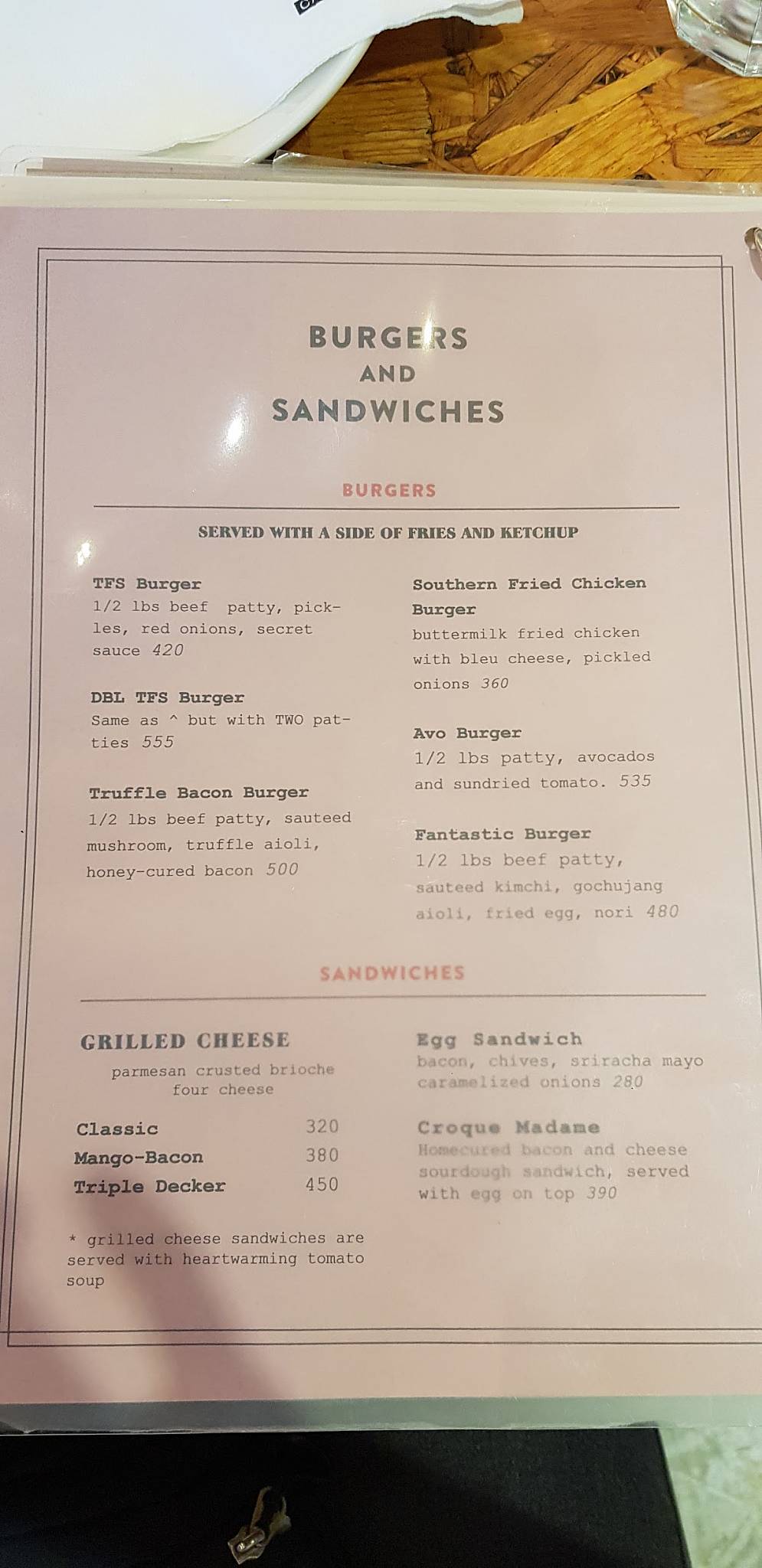 Menu at The Fat Seed Cafe + Roastery, Taguig