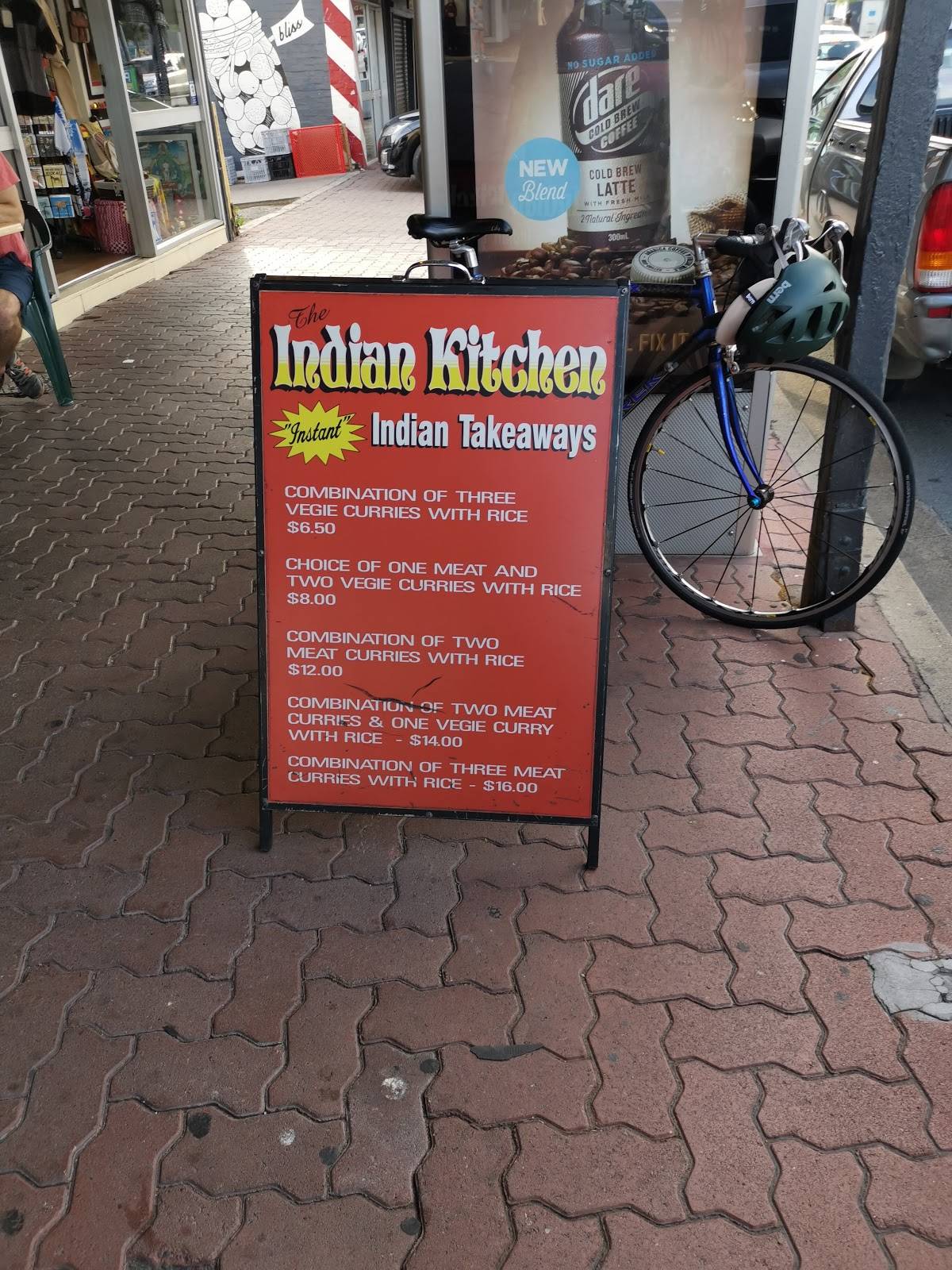 Menu at The Indian Kitchen restaurant, West End, 91 Vulture St