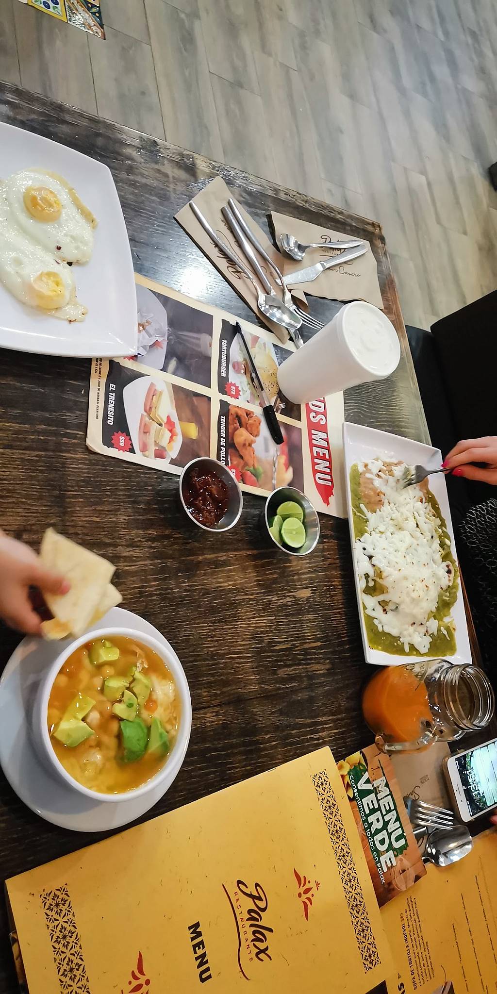 Carta del restaurante Palax Garza Sada, Monterrey, Av. Eugenio Garza ...