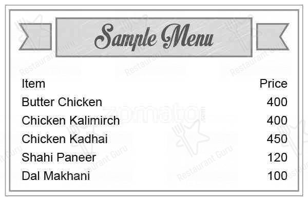 Menu at Salam Chicken Restaurant, Ghaziabad