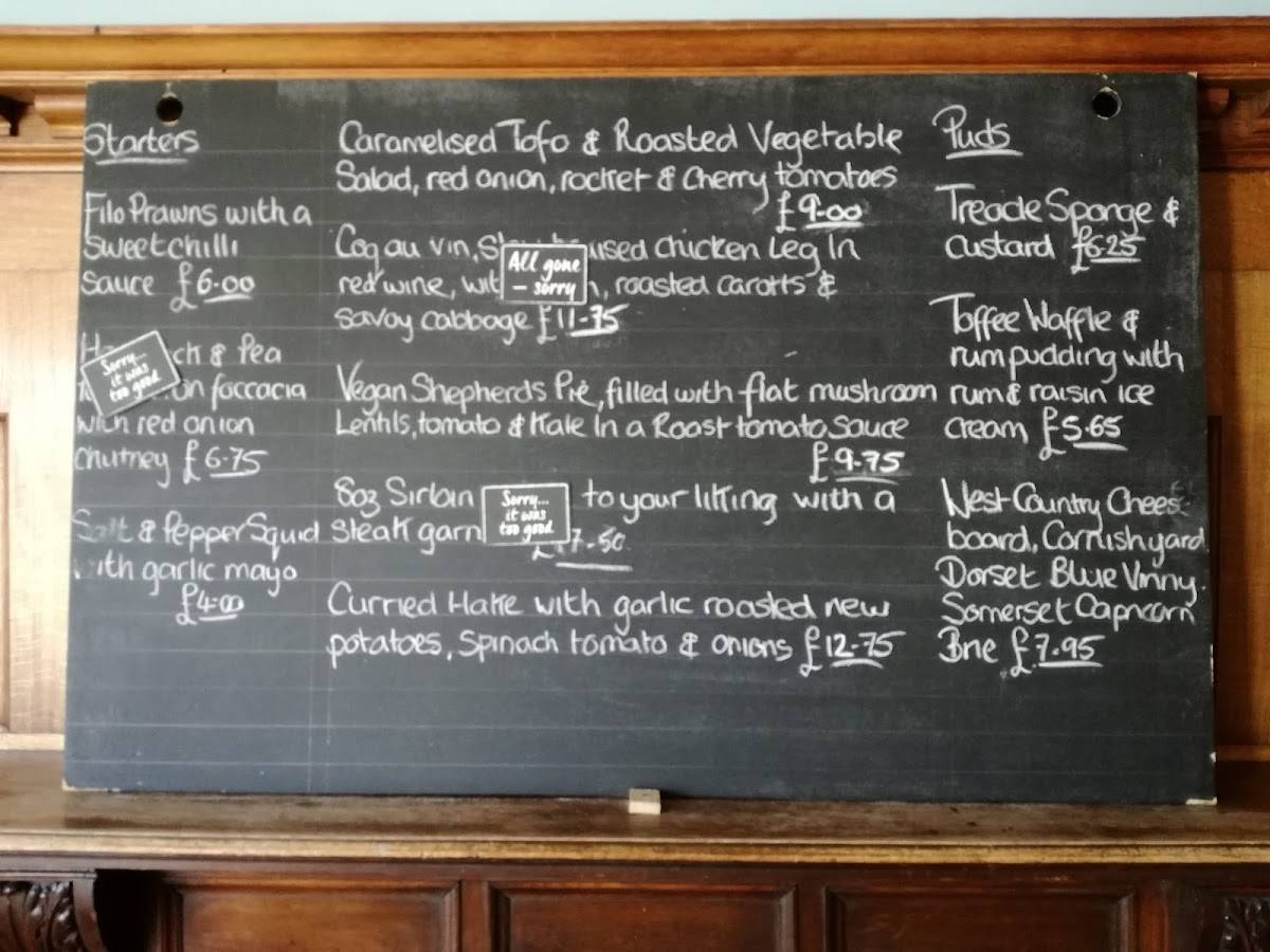 Menu at The Ship Inn Weymouth pub & bar, Weymouth