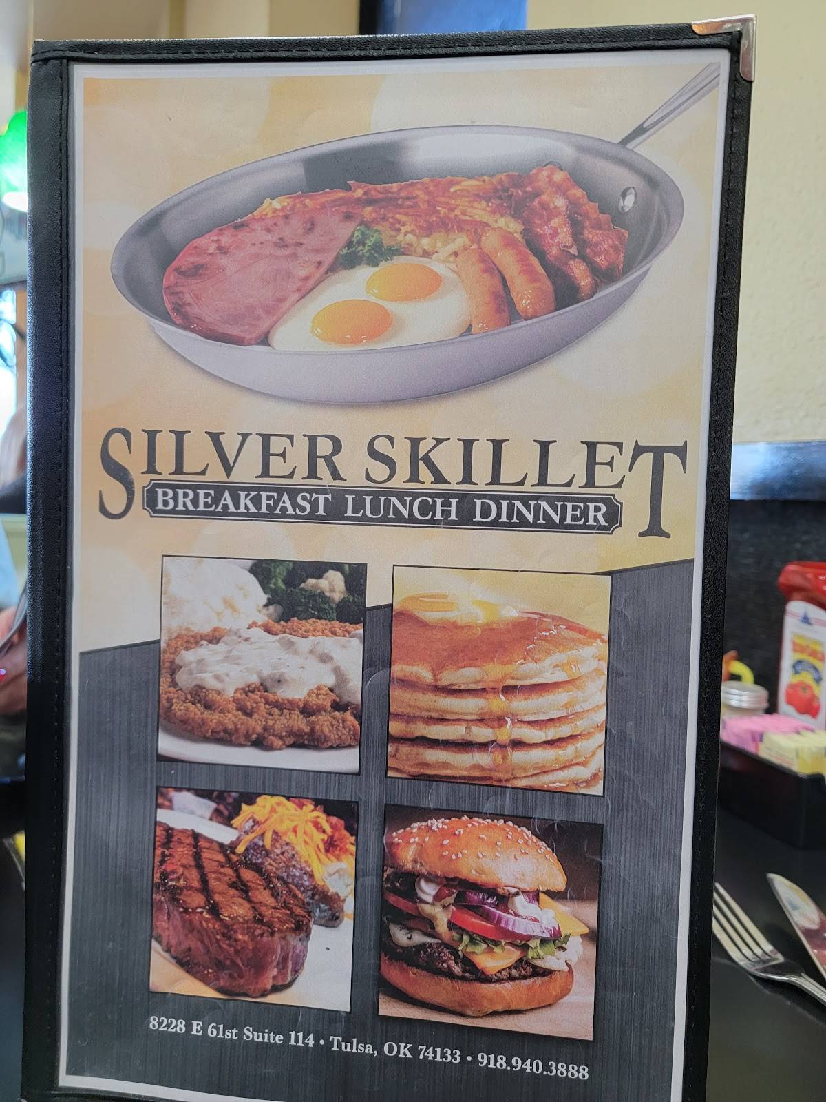 Menu at Silver Skillet Family Diner restaurant, Tulsa