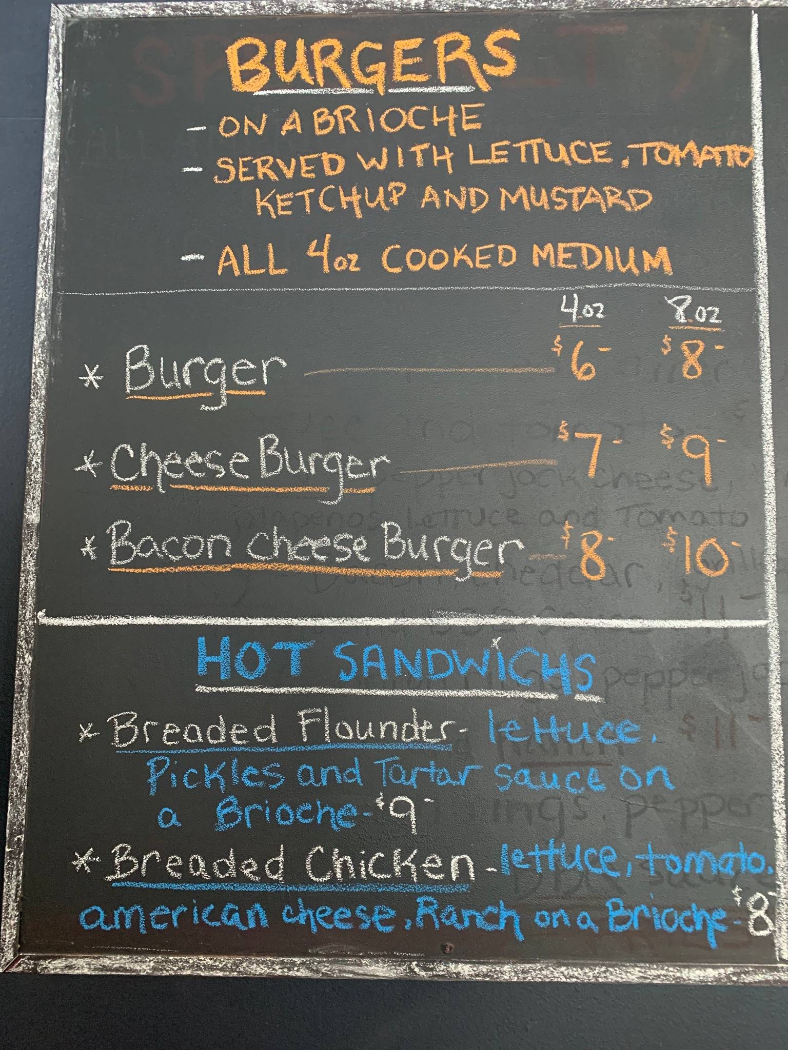 Menu at Spud Shack restaurant, Pine Plains