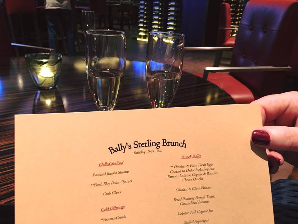 Menu at Sterling Brunch restaurant, Las Vegas
