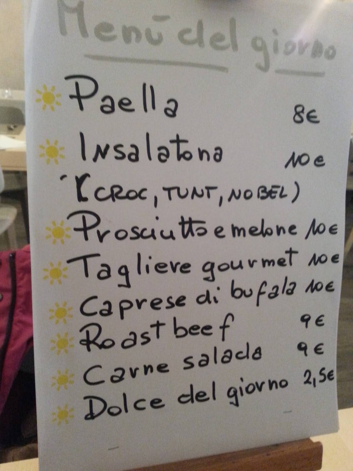 Menu da Taglierè - Oltre la Cucina ristorante, Reggio Emilia