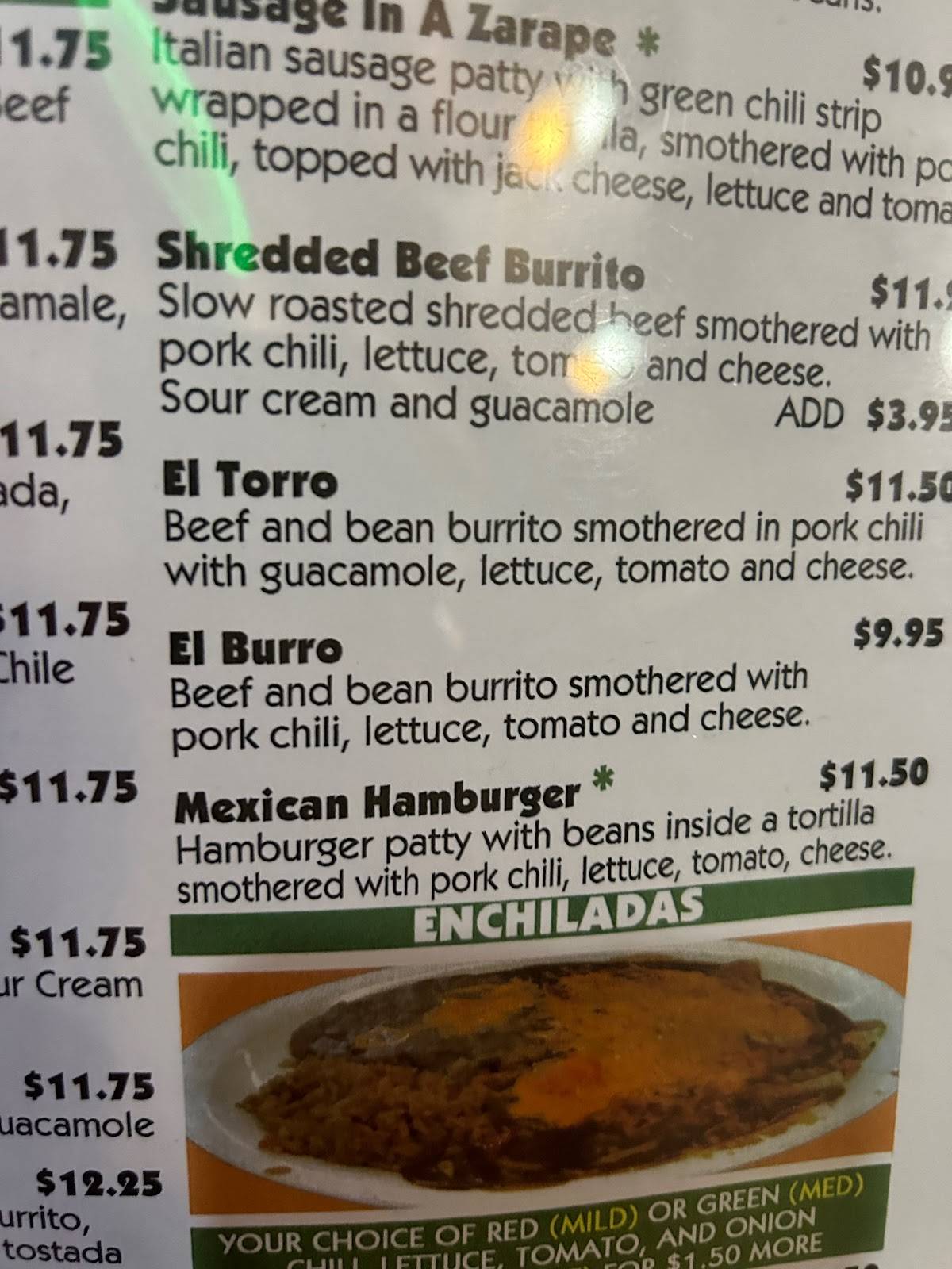 Menu at Ted'z Place Restaurant and Lounge, Commerce City