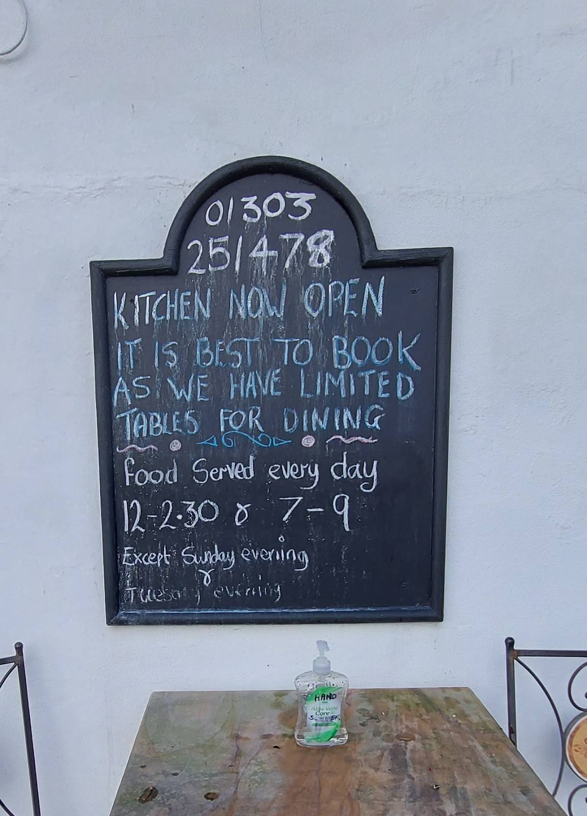 Menu at The British Lion pub & bar, Folkestone, 8-10 The Bayle