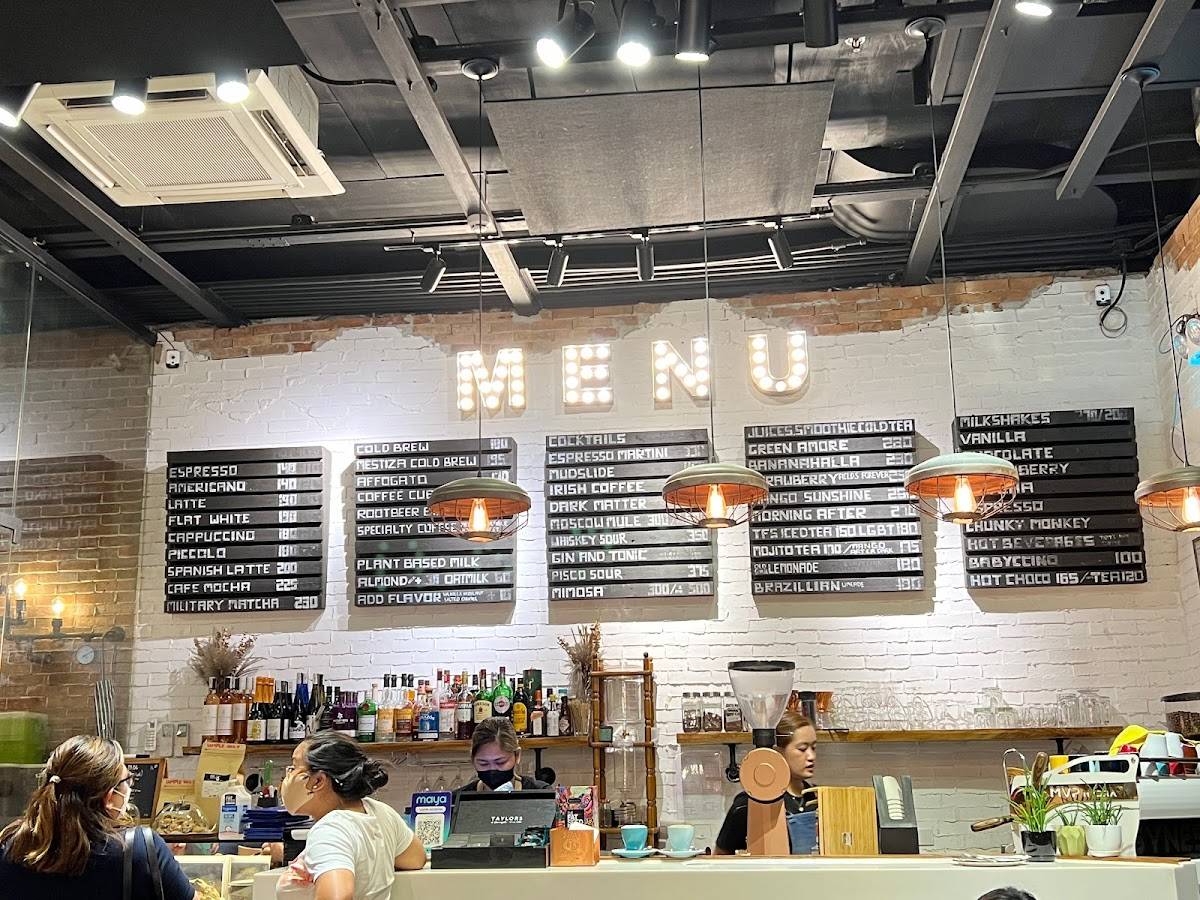 Menu at The Fat Seed Cafe + Roastery, Taguig