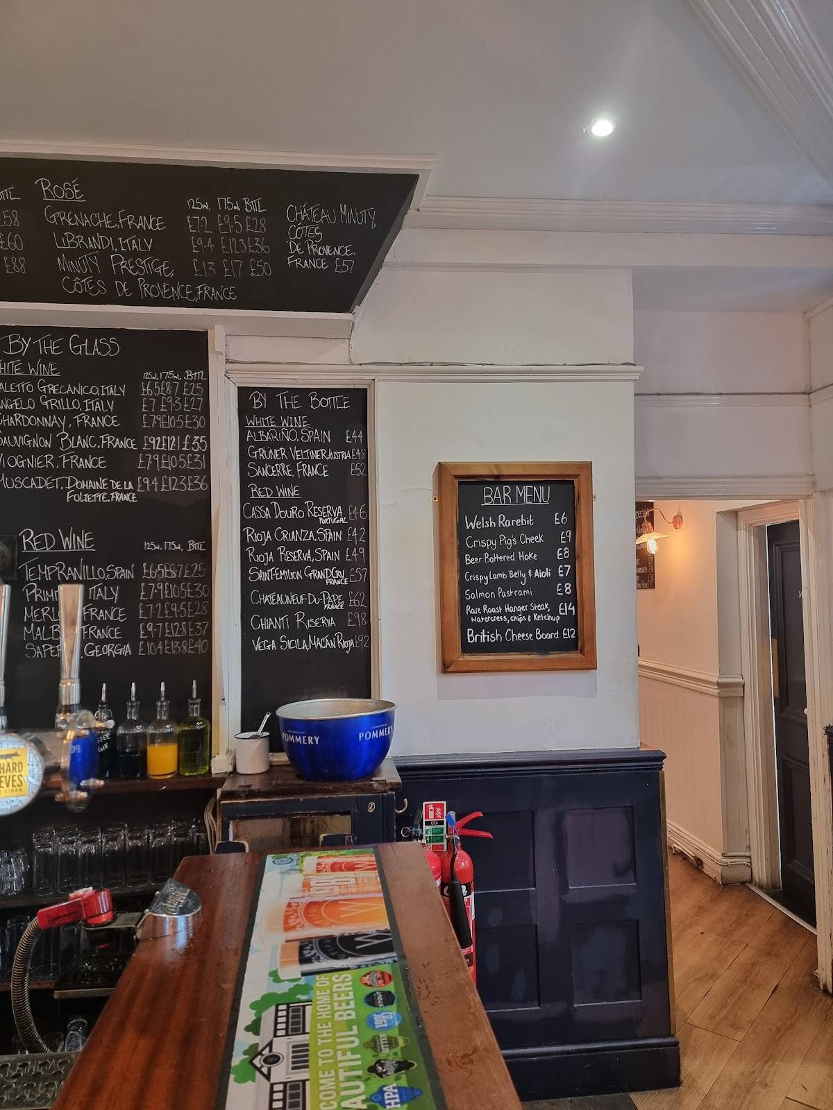 Menu at The Heathcock pub & bar, Cardiff