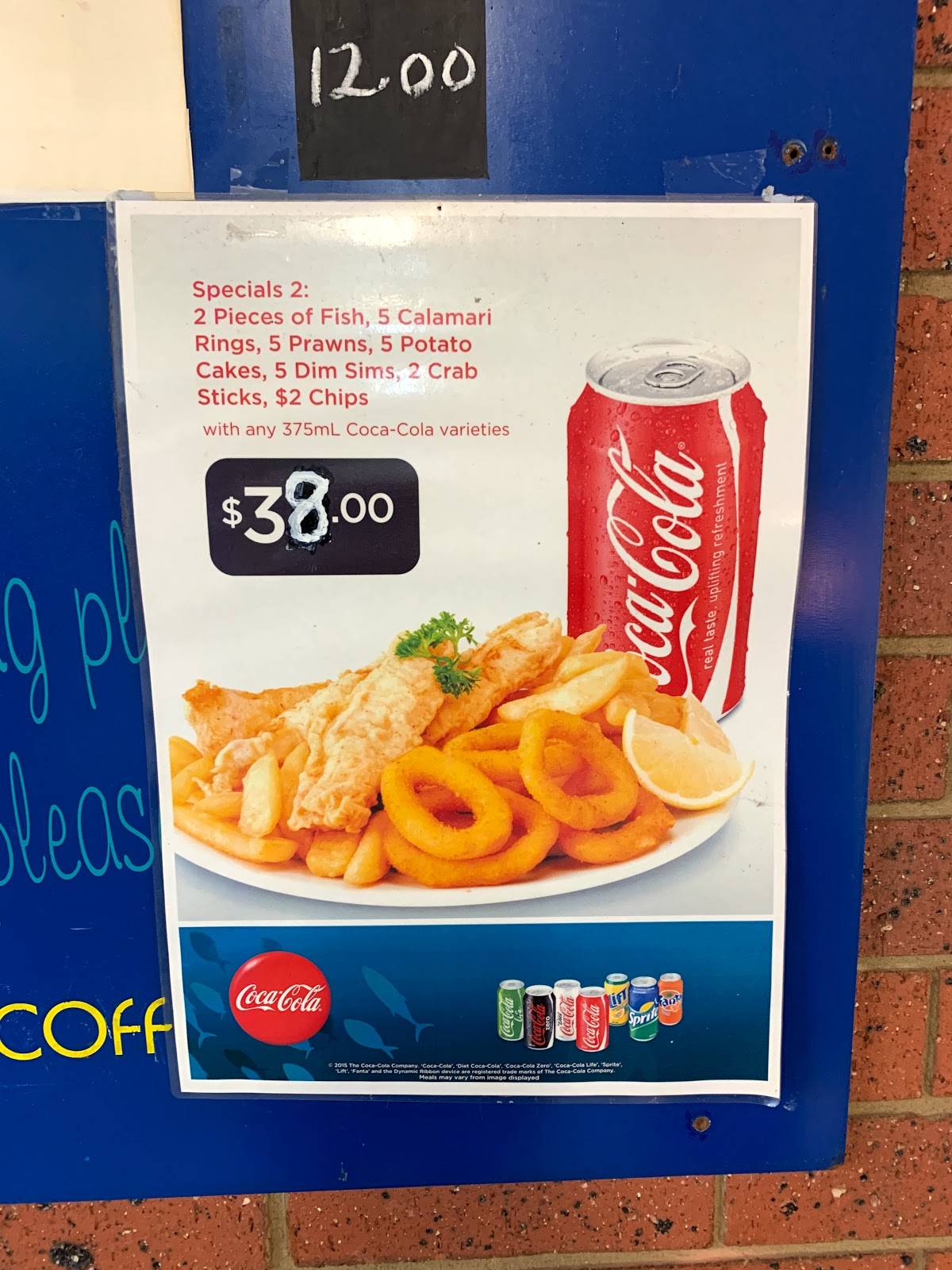 Menu at The Hot Spot restaurant, Stawell