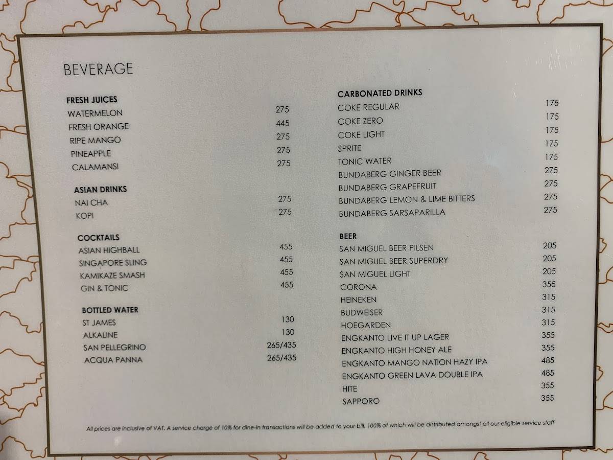 Menu at The Kitchen (The Reef Island Resort Mactan, Cebu) restaurant ...