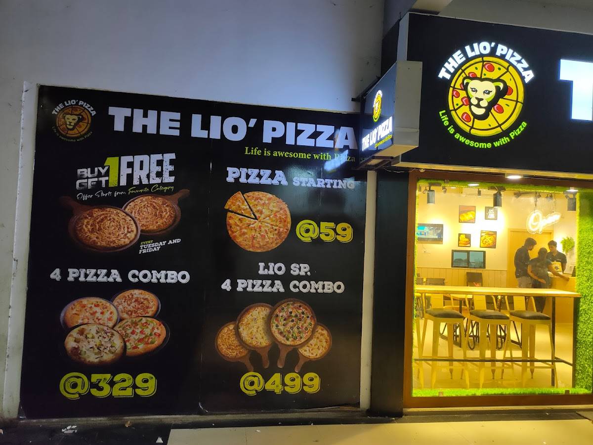 Menu at The Lio' Pizza, Bhavnagar