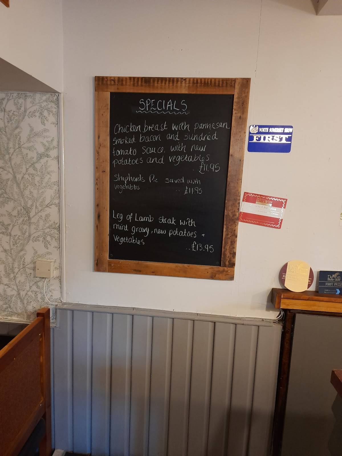 Menu at The Orchard Inn pub & bar, Highbridge