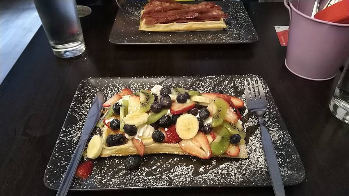 Menu at The Waffle Bar, Maldon
