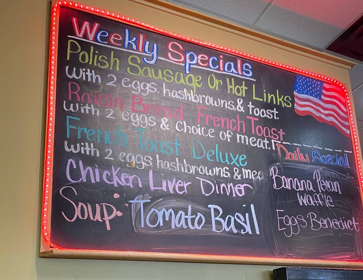 Menu at Silver Skillet Family Diner restaurant, Tulsa