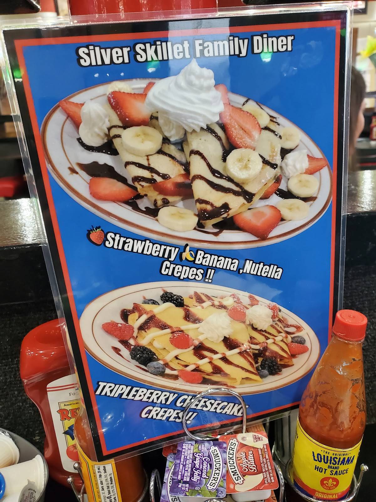 Menu at Silver Skillet Family Diner restaurant, Tulsa