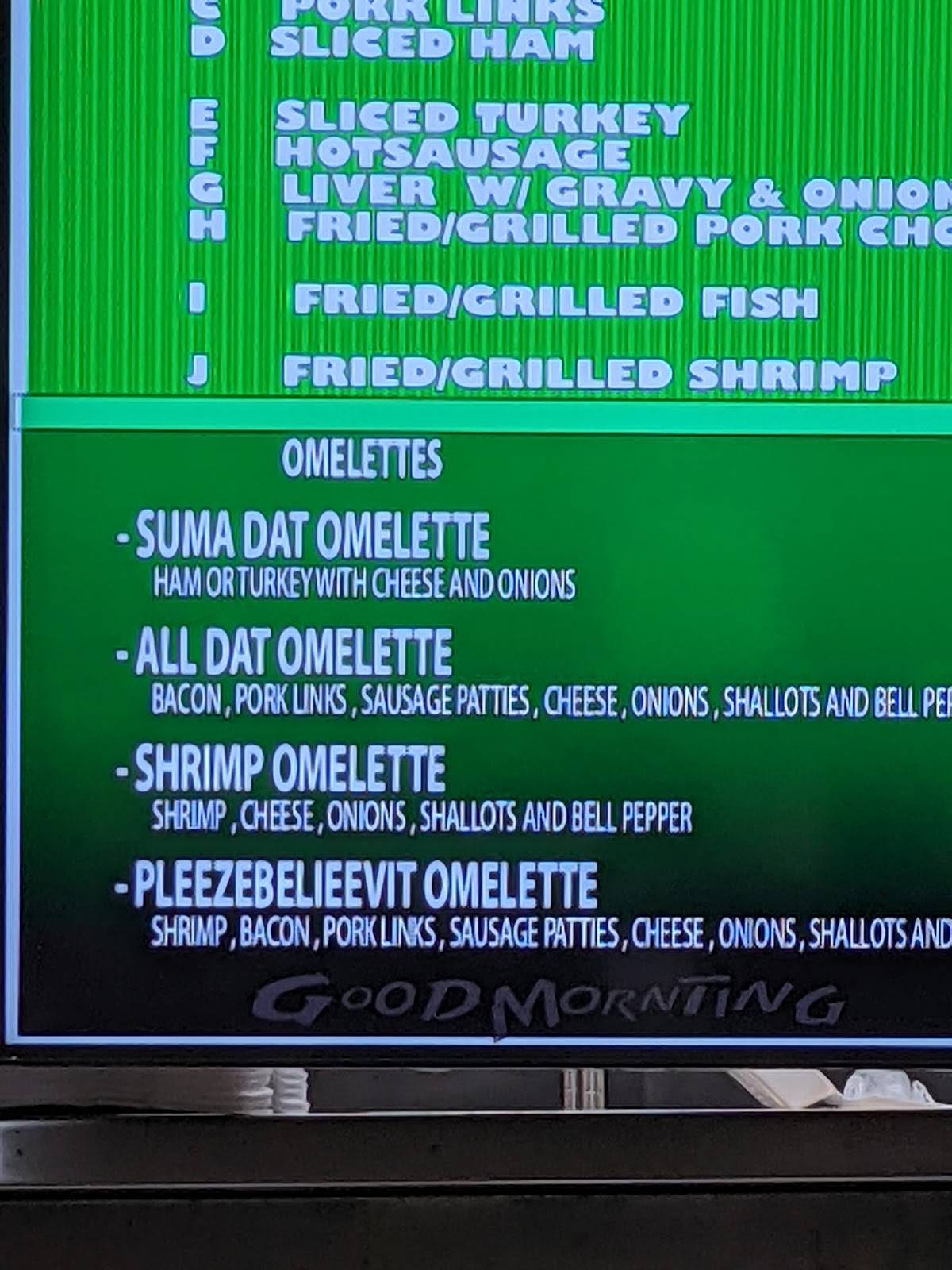 Menu at Wags Food & Culture restaurant, Marrero, Plaza Dr