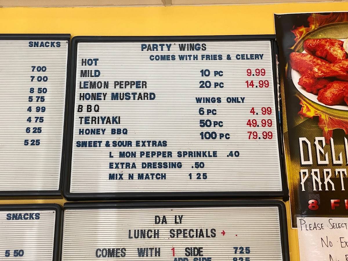 Menu at Walter's Soul Food Cafe, Atlanta, 394 Cleveland Ave SW