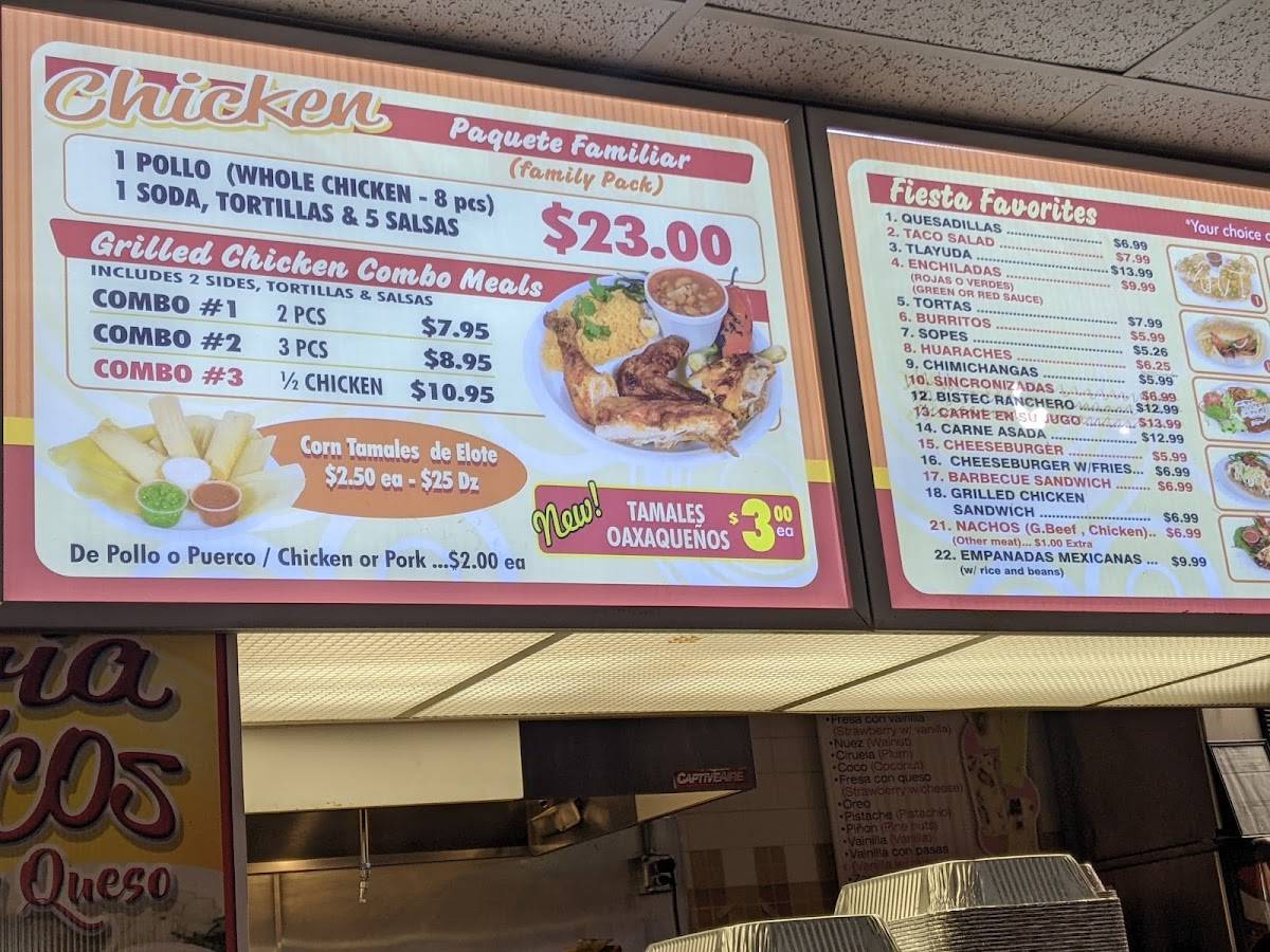 Menu at Chicken Palace Sunset restaurant, Waukesha