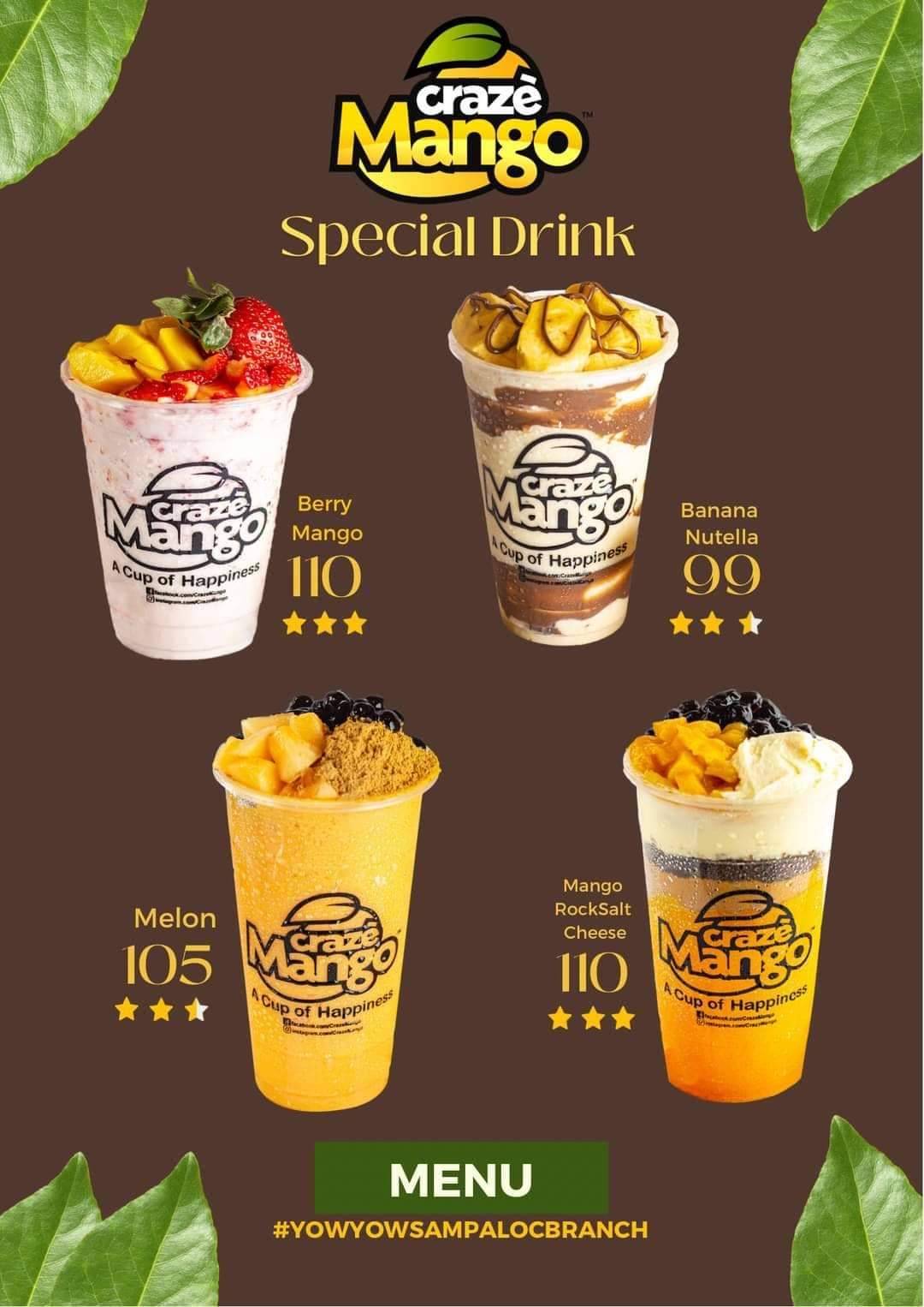 Menu at YowYow Korean Egg Drop - Sampaloc Branch, Manila