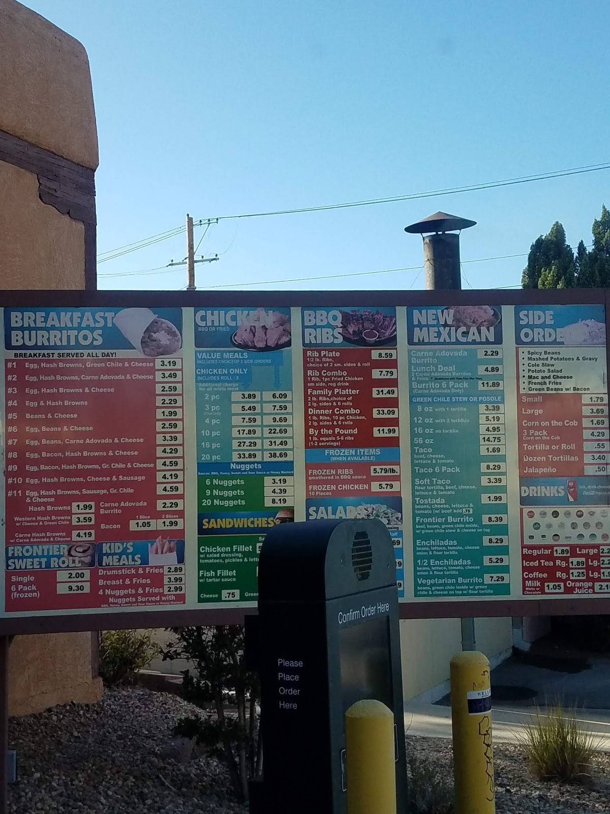 Menu at Golden Pride BBQ, Albuquerque, Central Ave NW
