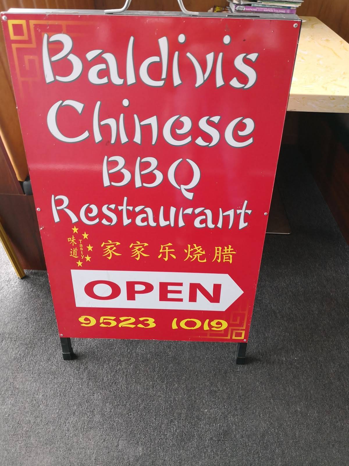Menu at Baldivis Chinese BBQ Restaurant, Baldivis