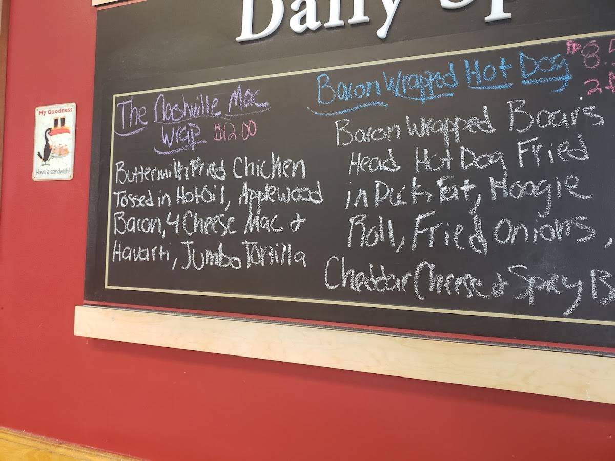 Menu at Ravage Deli restaurant, Perry Hall