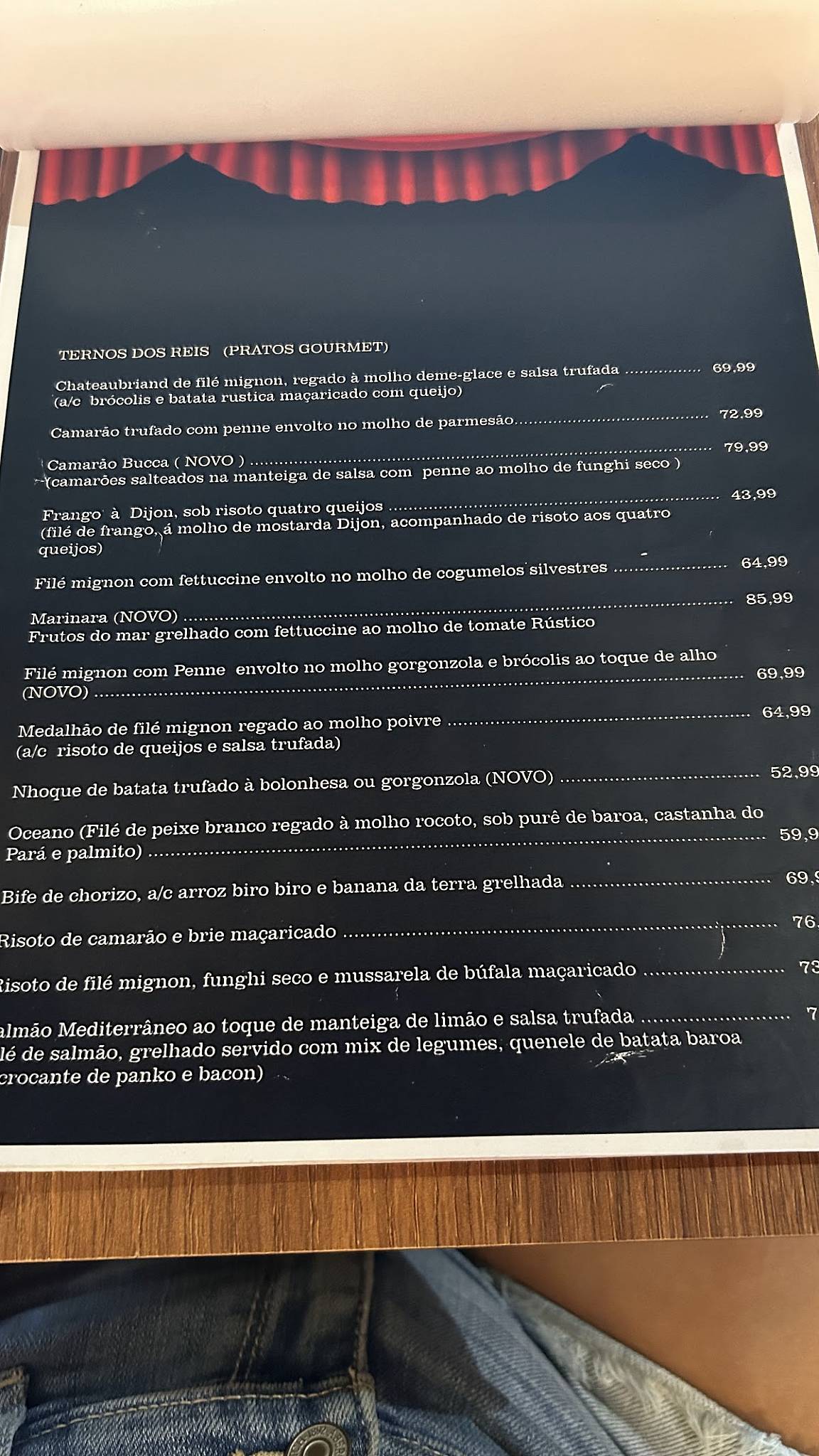 Menu em Bataclan café, Ilhéus, Av. Dois de Julho