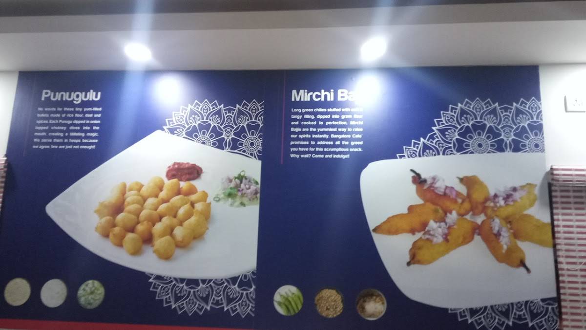 Menu at Bangalore Cafe HSR, Bengaluru