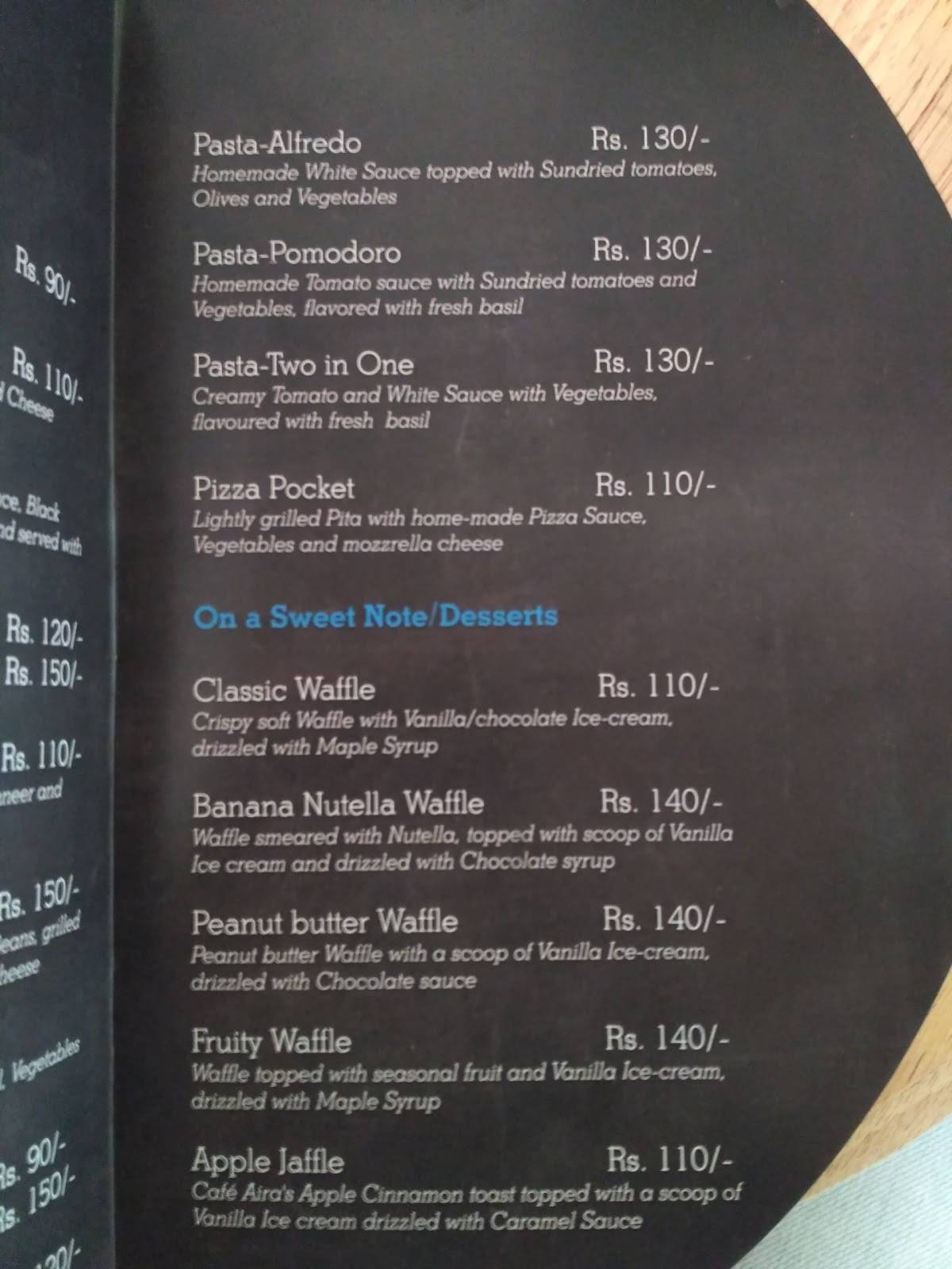 Menu at Cafe San Churro, Bengaluru, 23, Kanakapura Rd