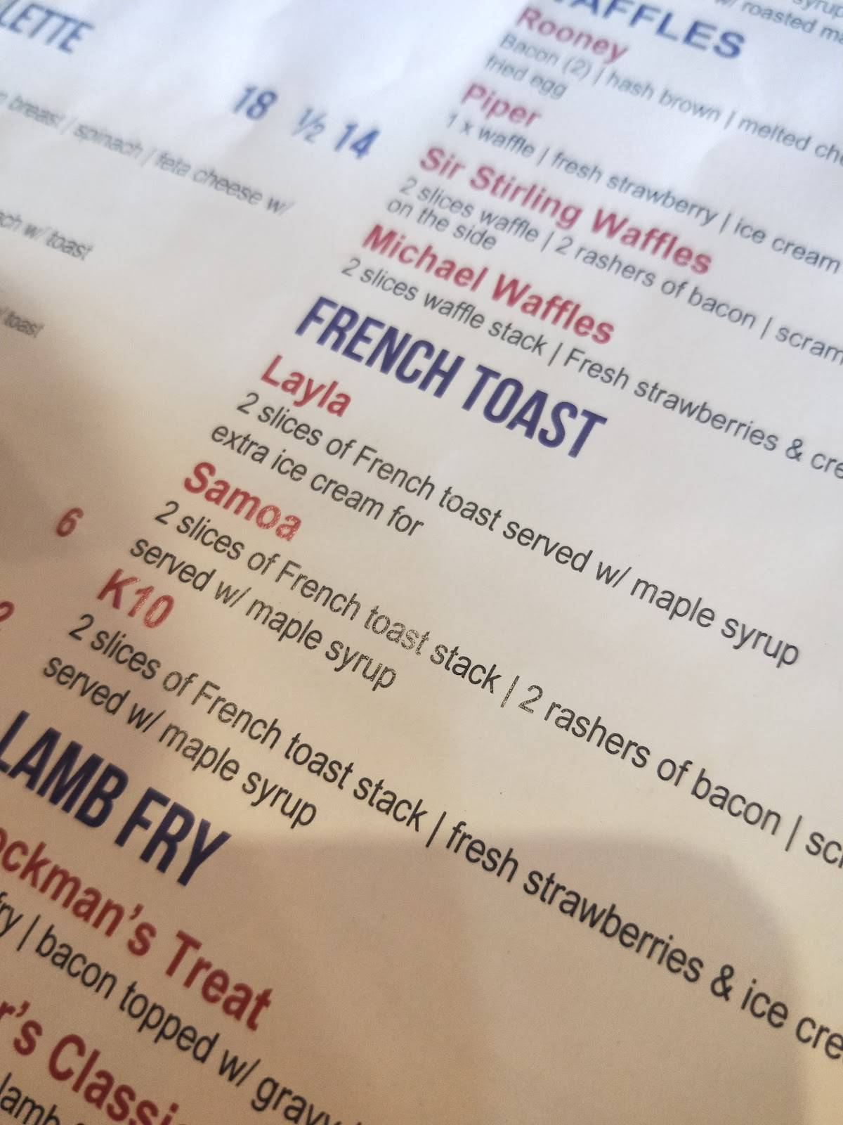 Menu at 107 Coffee Terminal Browns Plains cafe, Browns Plains