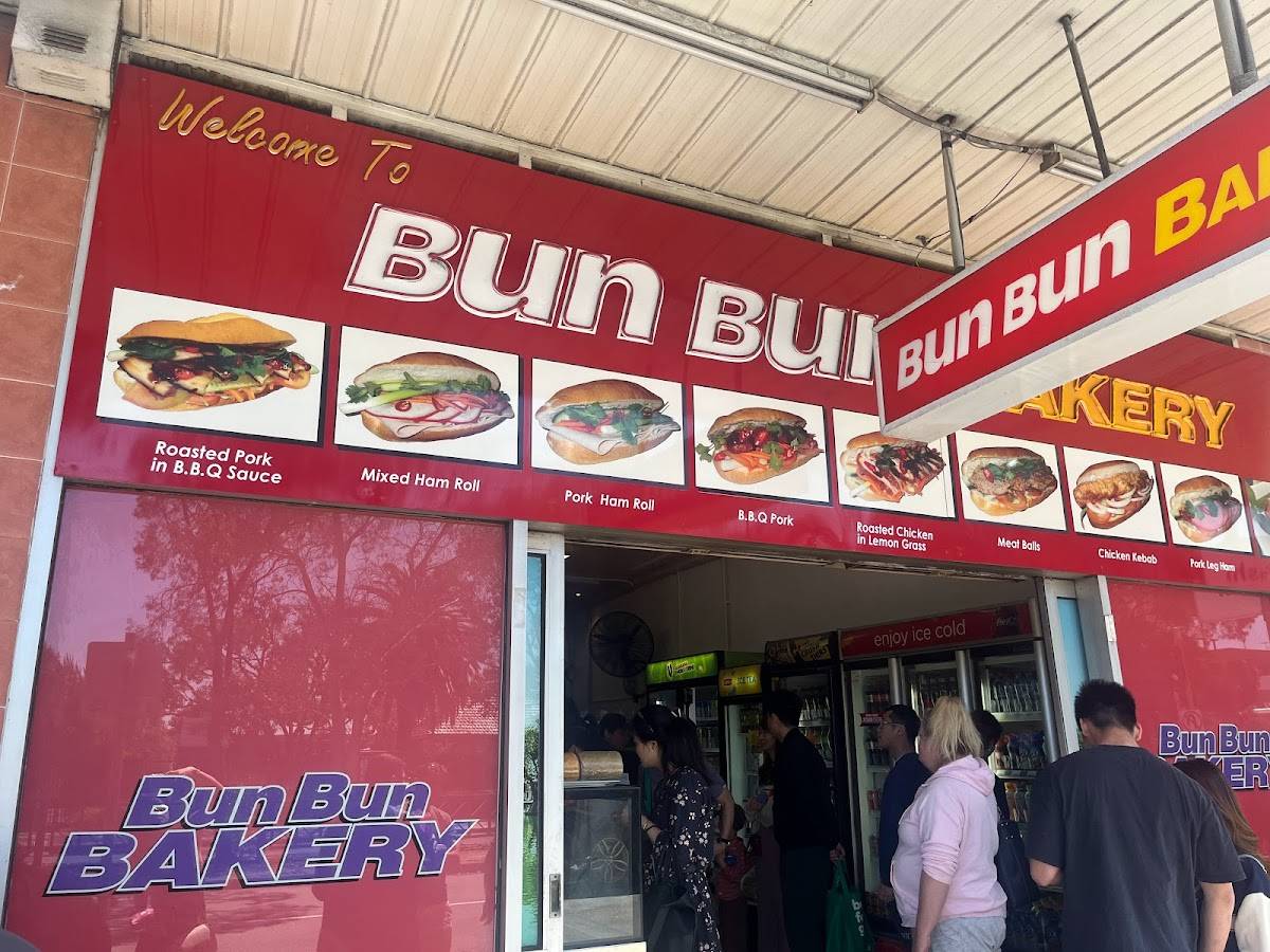 Menu at Bun Bun Bakery, Springvale